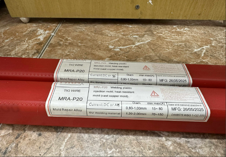 que hàn khuôn MRA-P20,que hàn tig P20