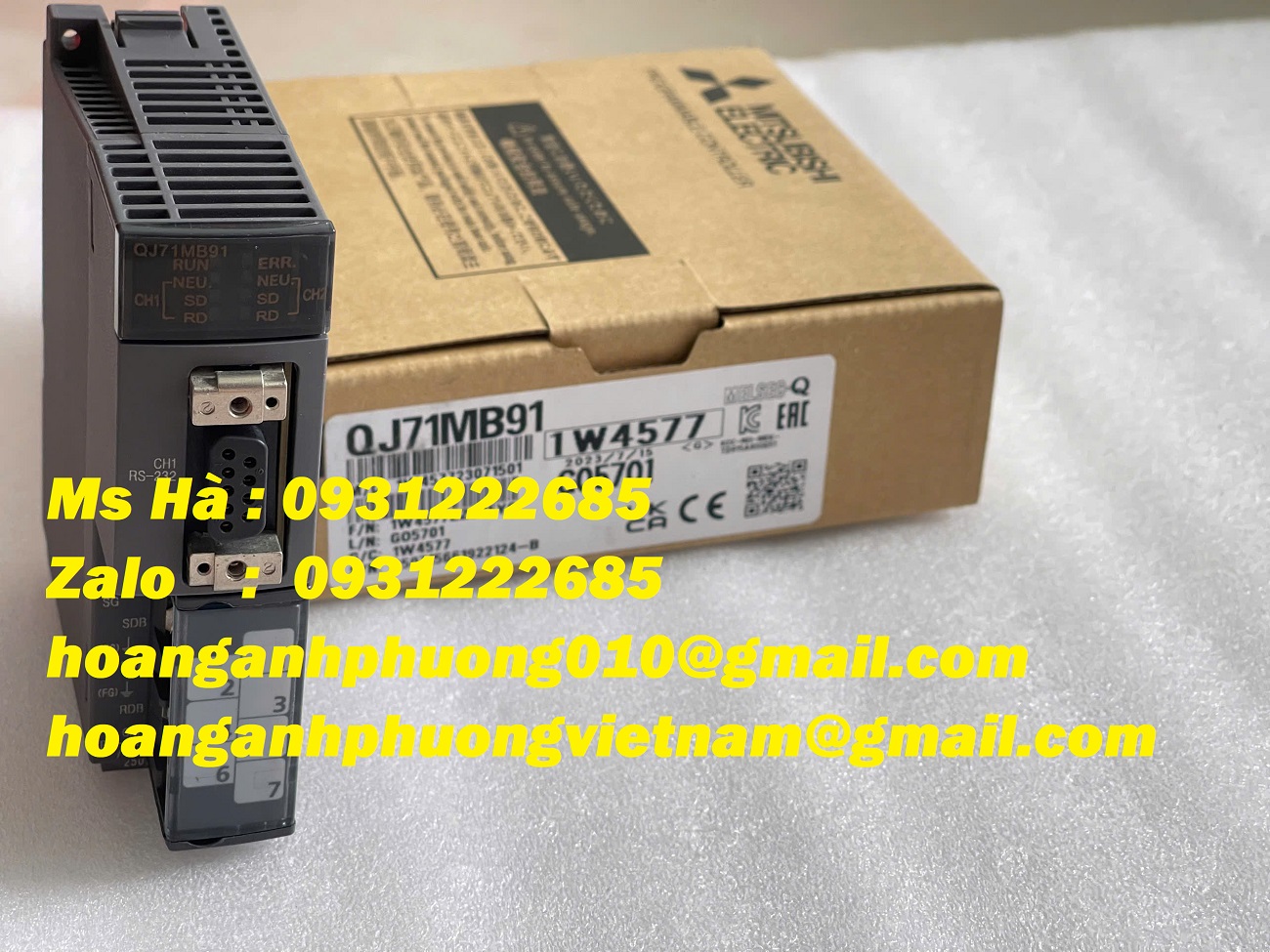 Mô đun giao diện modbus QJ71MB91 mitsubishi - melsec Q series