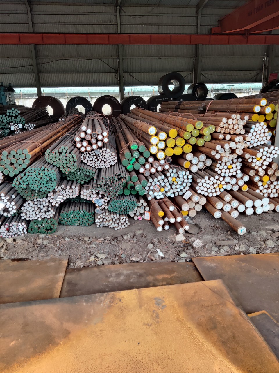 Thép tròn chế tạo cắt quy cách s30c, s35c, s45c, scm440 phi 16 - phi 450