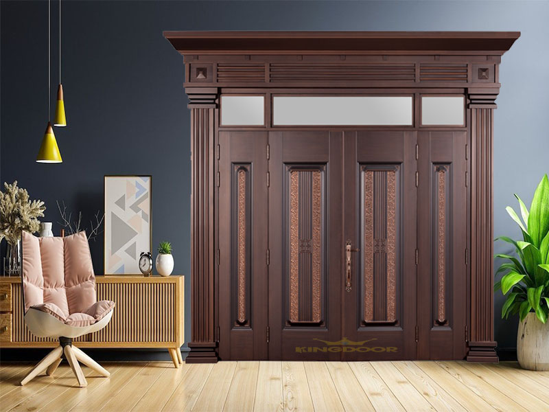 Cửa Thép Vân Gỗ Classic 5D | Báo giá tháng 5/2024